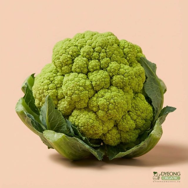 Organic Cauliflower - Green (500g) Australia - SG Organic